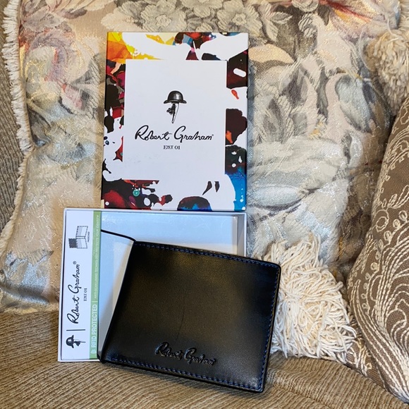 Robert Graham | Bags | Nwt Robert Graham Rfid Protected Genuine Leather ...